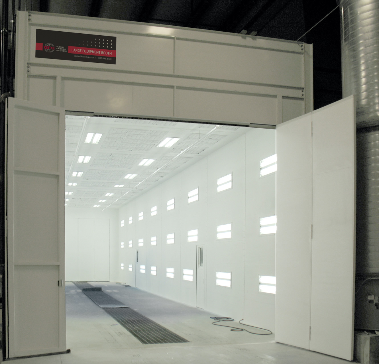 Titan Abrasive Now Offers Paint Booths from Global Finishing Solutions