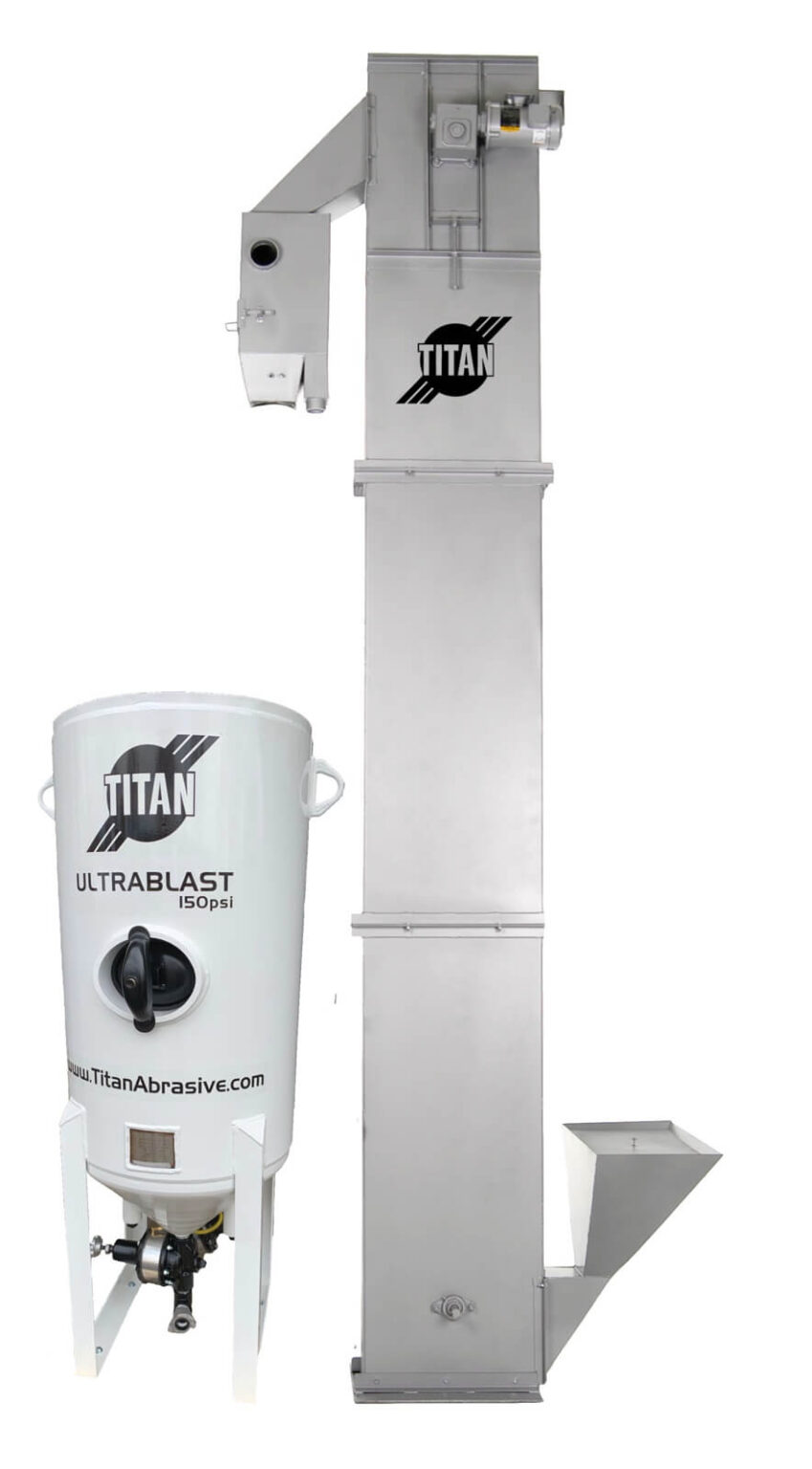 Mechanical Media Reclaim Systems - Made in USA - Titan Abrasive