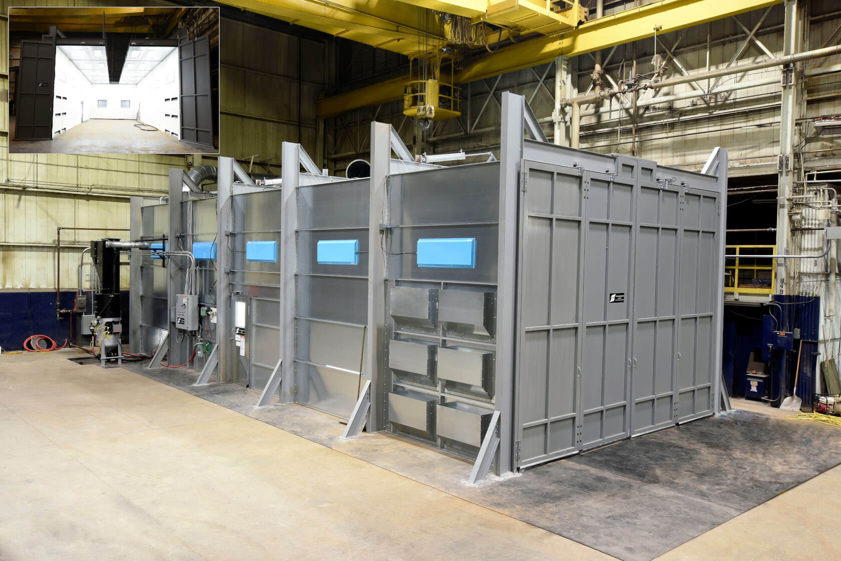 Titan Abrasive Blast Equipment for Steel Fabrication Applications