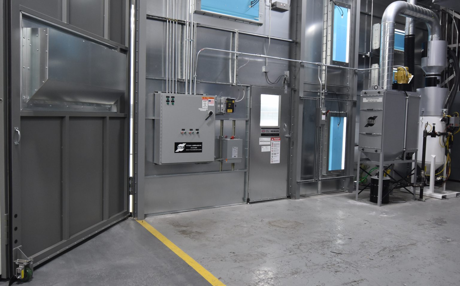 FAQs about Titan Abrasive's Blast Room Control Panels