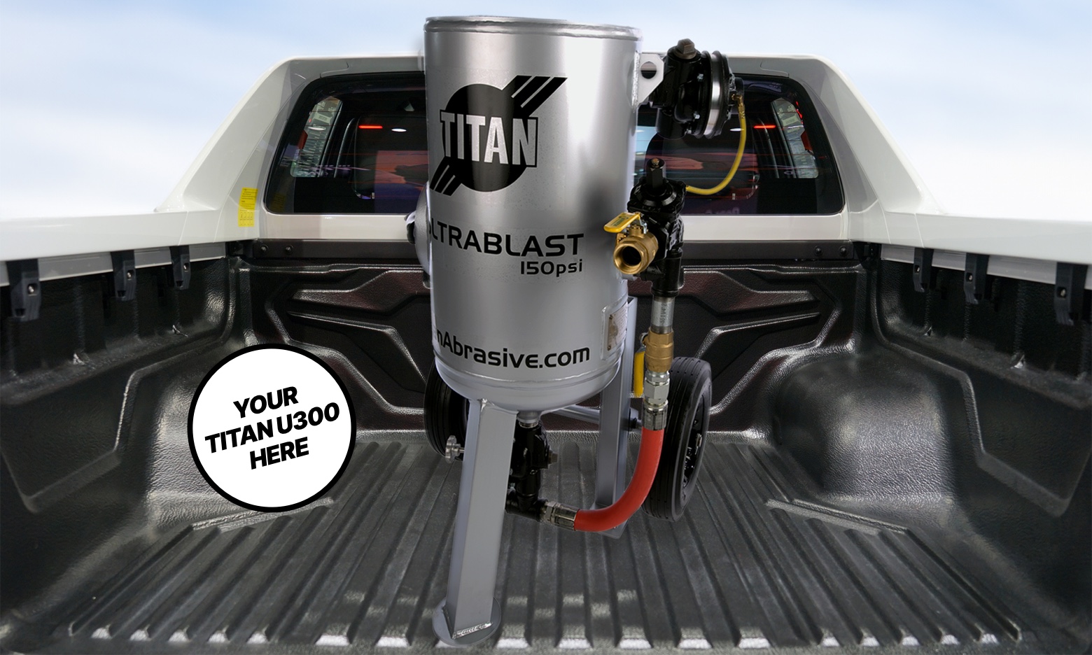 Titan’s U300 Blast Machine: The King of Portability | Titan Abrasive