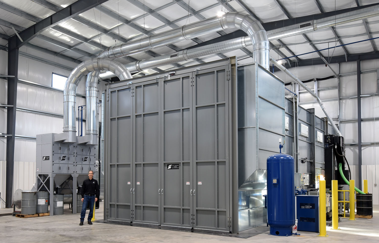Bolt Construction Opens New Blast & Paint Shop | Let's Get Blasted! Blog